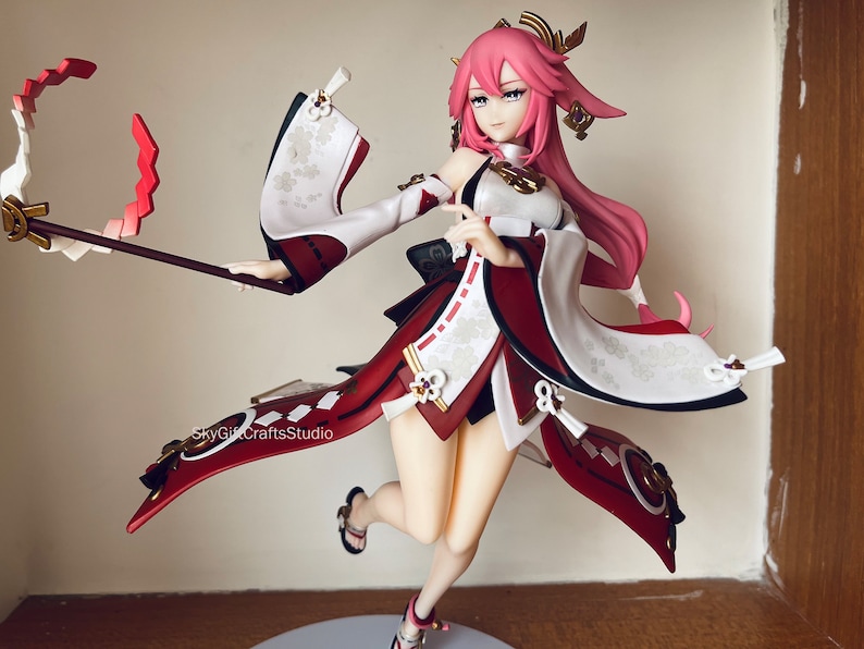 Yae Miko Figure Genshin Impact Figurines Yae Miko Sculpture - Etsy Canada Yae Miko Figure Genshin Impact Figurines Yae Miko Sculpture - Etsy Canada