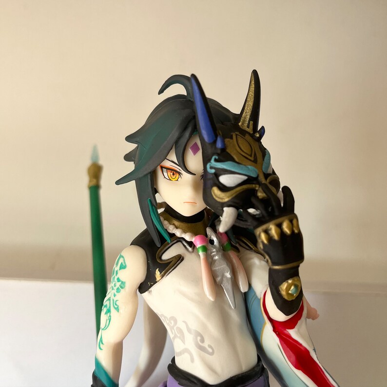 Xiao Figure, Genshin Xiao Figurine, Luminous Xiao Figure, Genshin ...