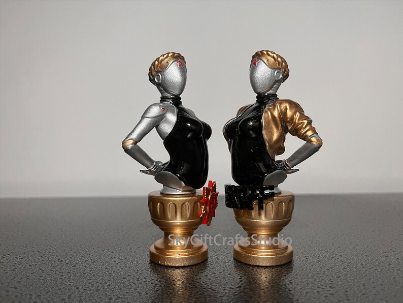 Atomic Heart Figures Atomic Heart Twins Robot Twin Statue Robot