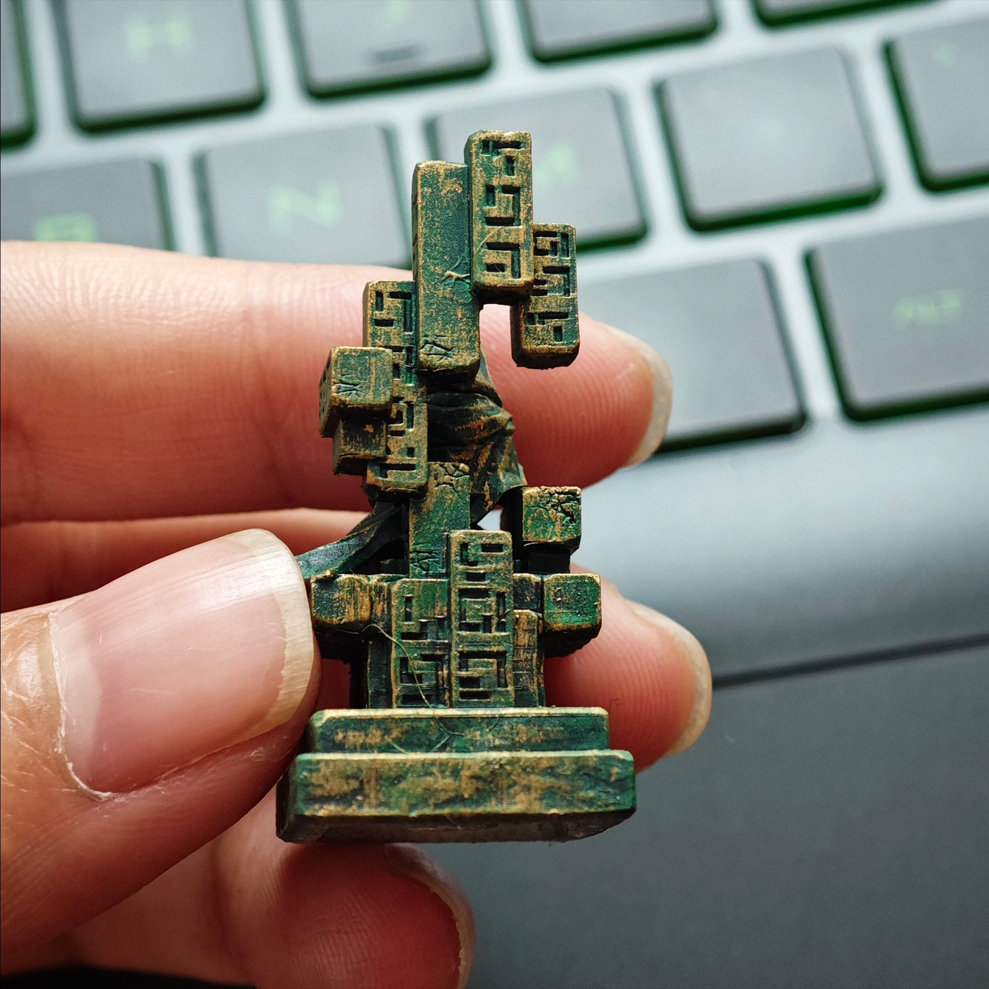 Zhongli Keycap, Genshin Impact Key Cap, Keycap Inspired by Zhongli - Etsy