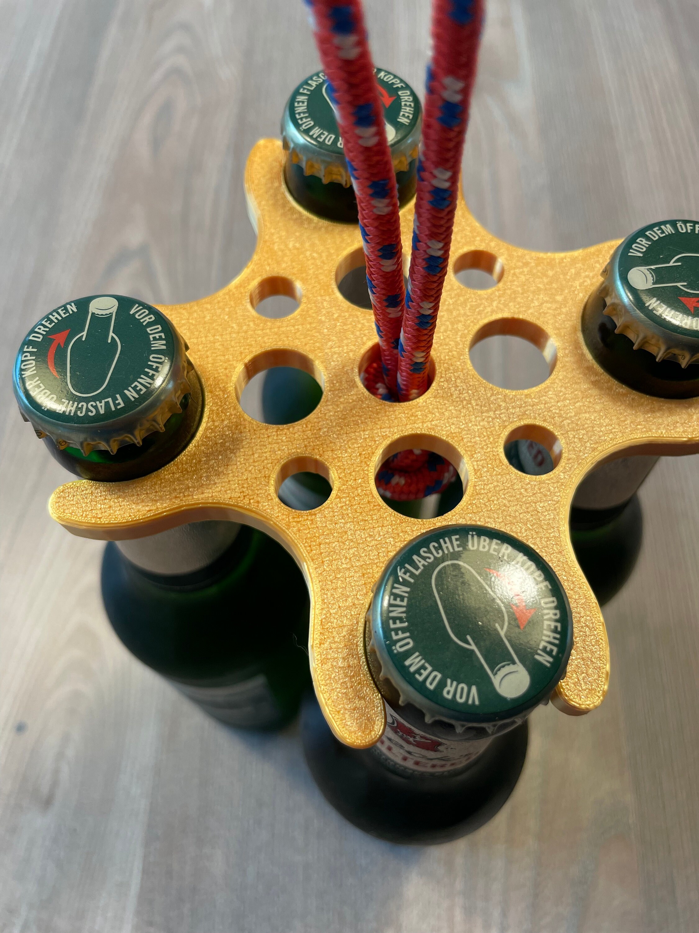 Beer Caddy Beer Holder Bottle Holder Beer Carrier Bottle Carrier Set of ...