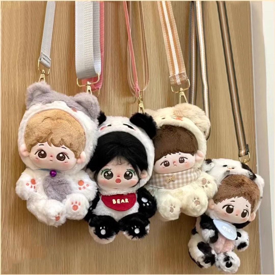 Animal Jumpsuit for 10/15/20cm Plush Doll, Cute Animal Suit for Doll ...