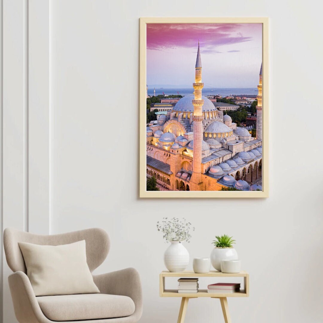 Istanbul Poster, Turkey, Türkiye Poster, Wall Art, Living Room ...
