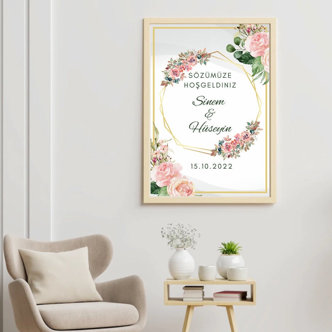 Nikah Poster Welcome Sign Wedding Sign Nikahimiza - Etsy