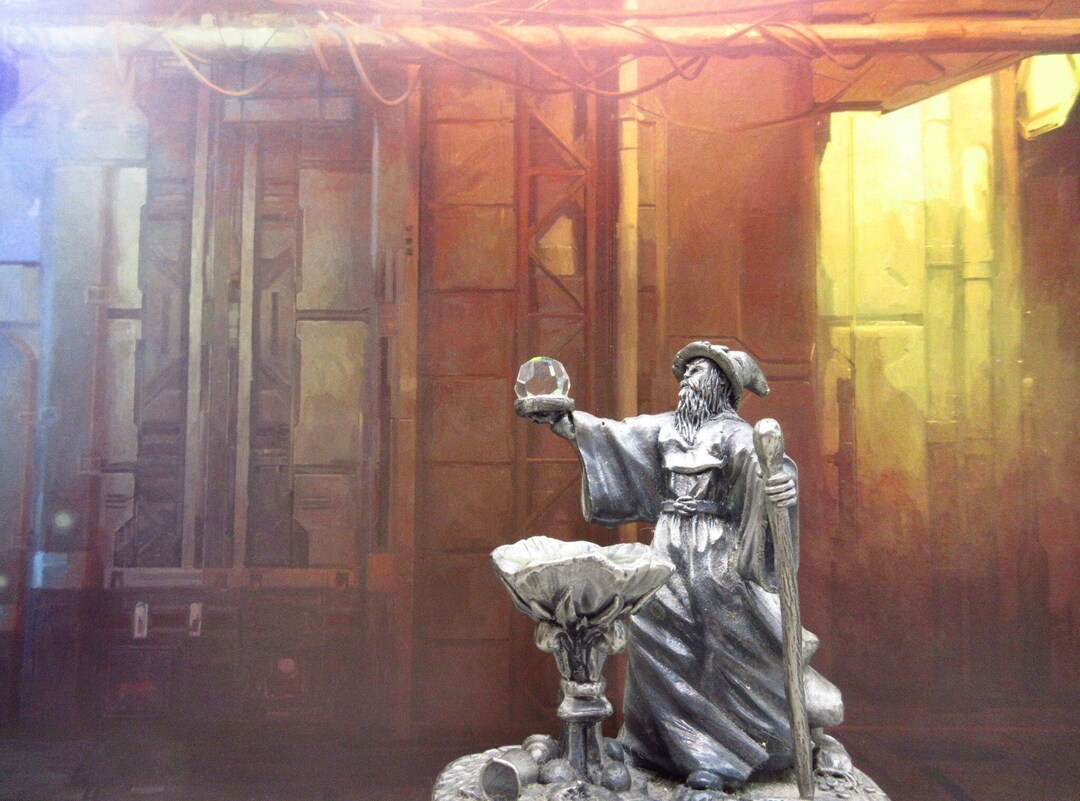 The Font of Knowledge Myth and Magic Collectable Figurine by Tudor Mint ...