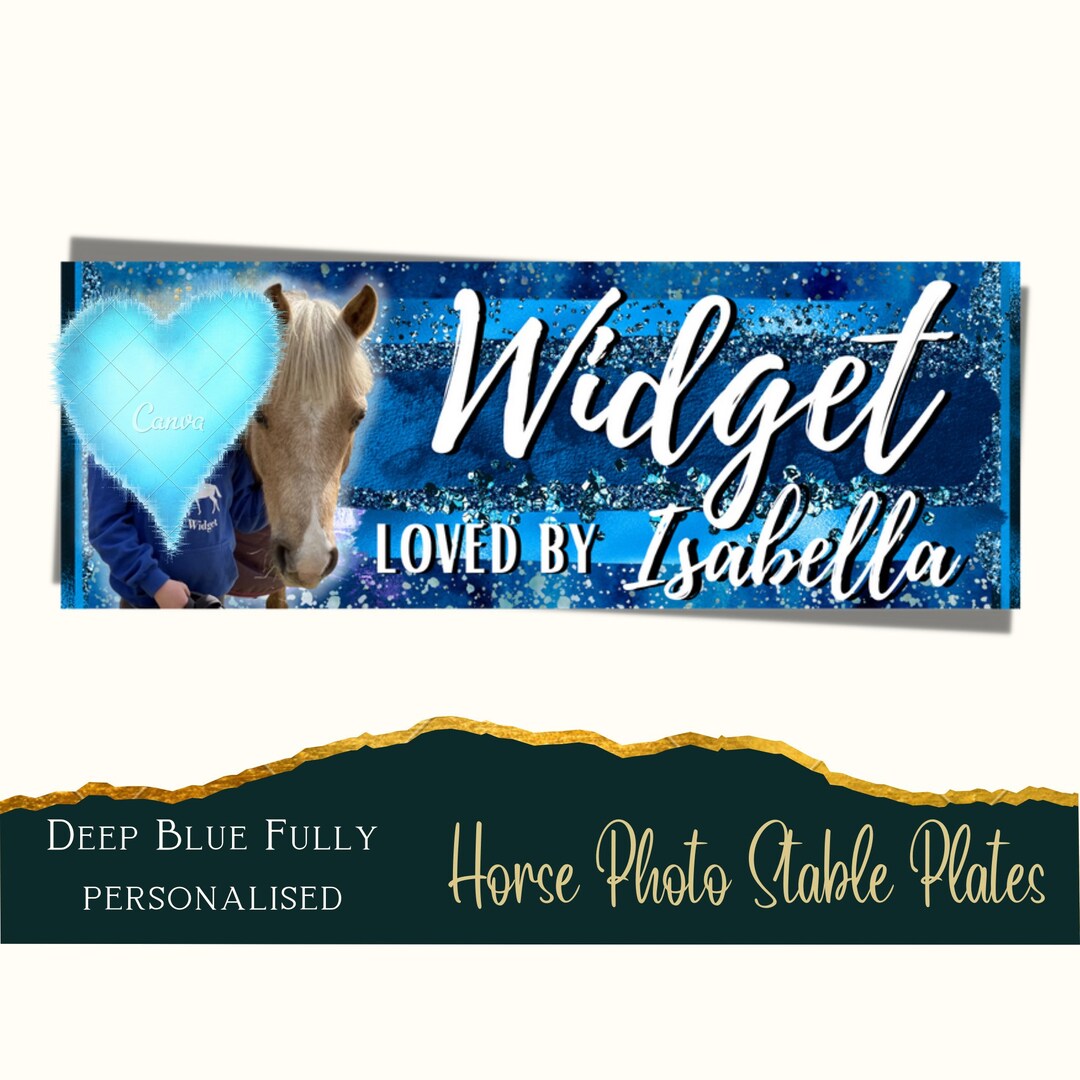 Custom Horse Stable Plate: Personalized Stable Plaque - Etsy UK