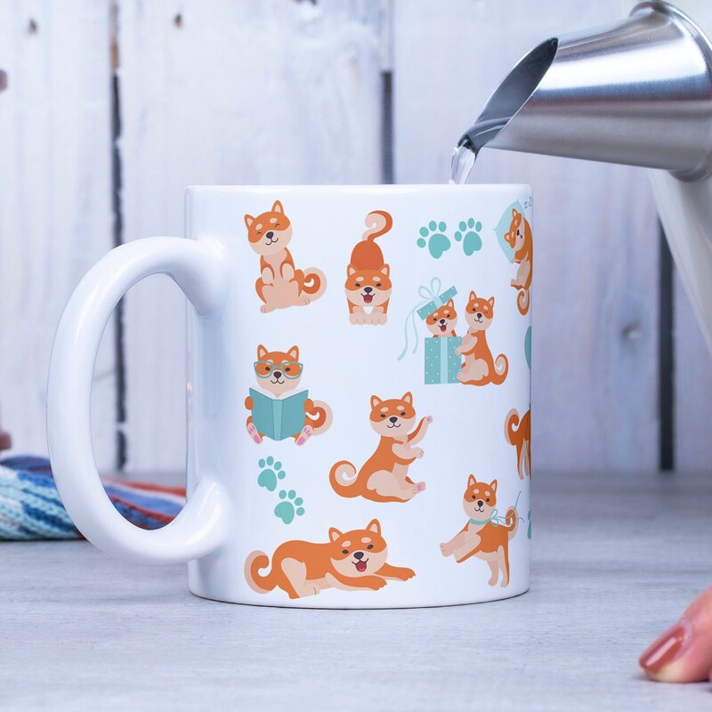 Shiba Inu Mug - Etsy