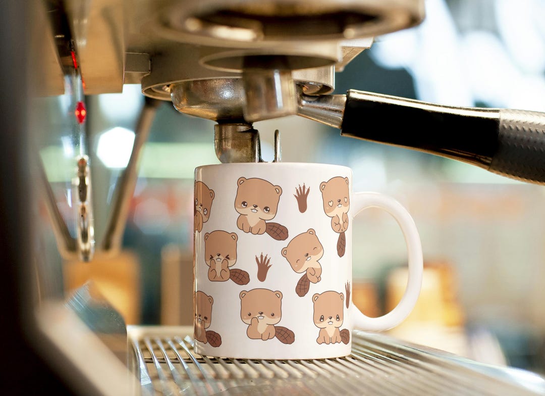 Cute Beaver Mug 11oz Ceramic Adorable Beaver Cup Gift Cute Gift for ...