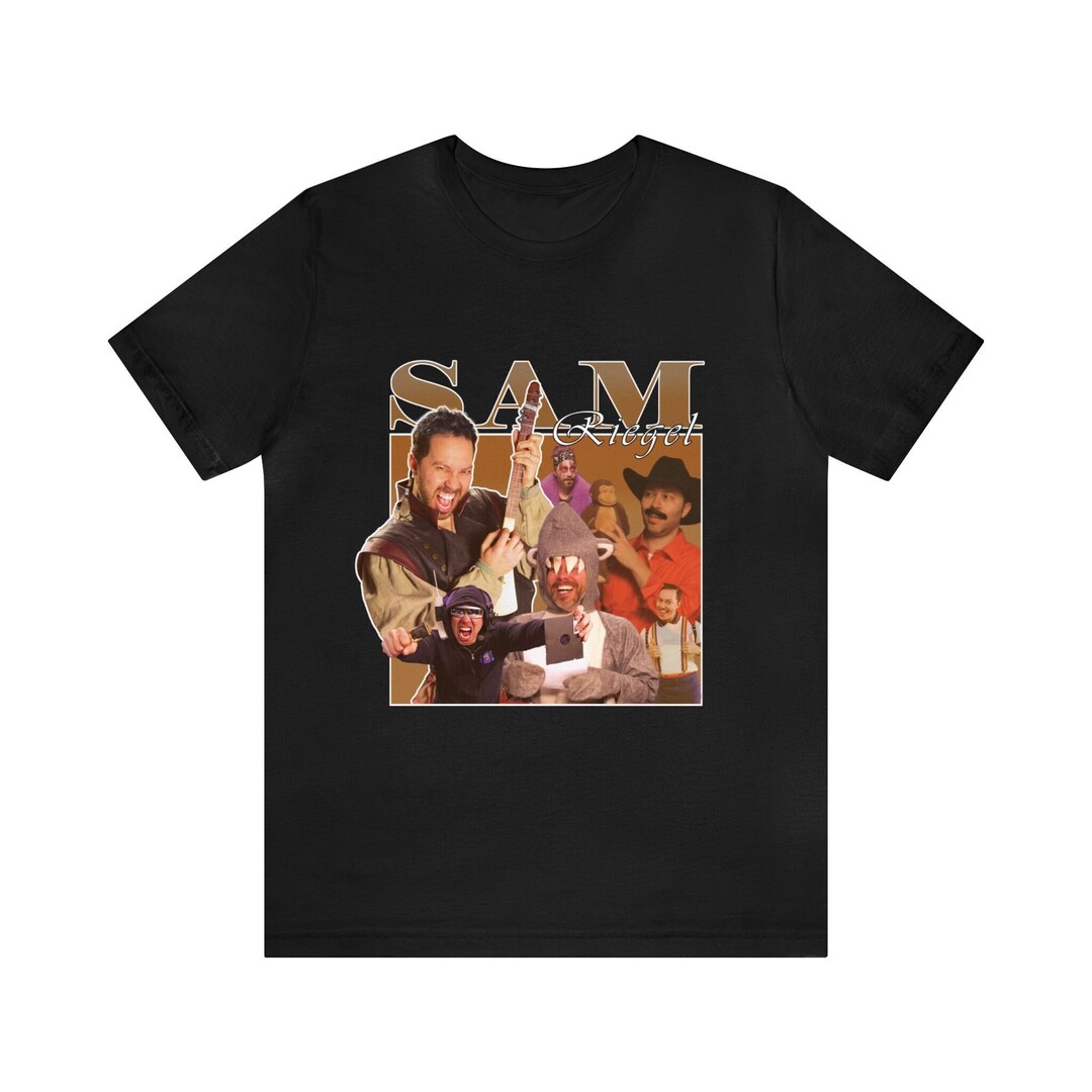Sam Riegel Fan Vintage Bootleg Rap Meme T-shirt - Etsy