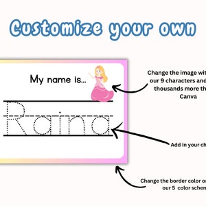 Name Tracing Worksheet, Homeschool Printable, Handwriting Practice ...