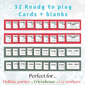 Saran Wrap Christmas Ball Game Cards, Printable Holiday Party Game ...