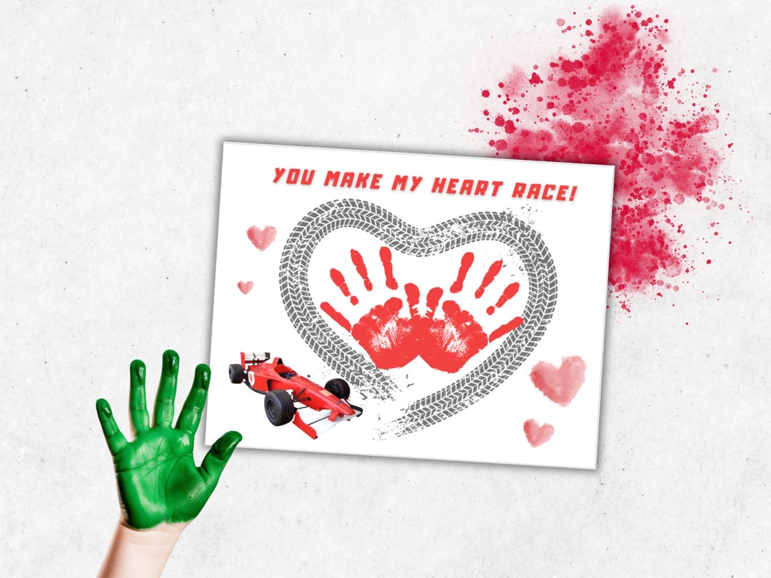 Fathers Day Handprint Art Card,preschool Activity, Print Card Memory ...