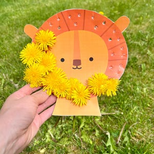 Printable Spring Activity for Toddlers, Nature Walk Flowers, Dandelion ...