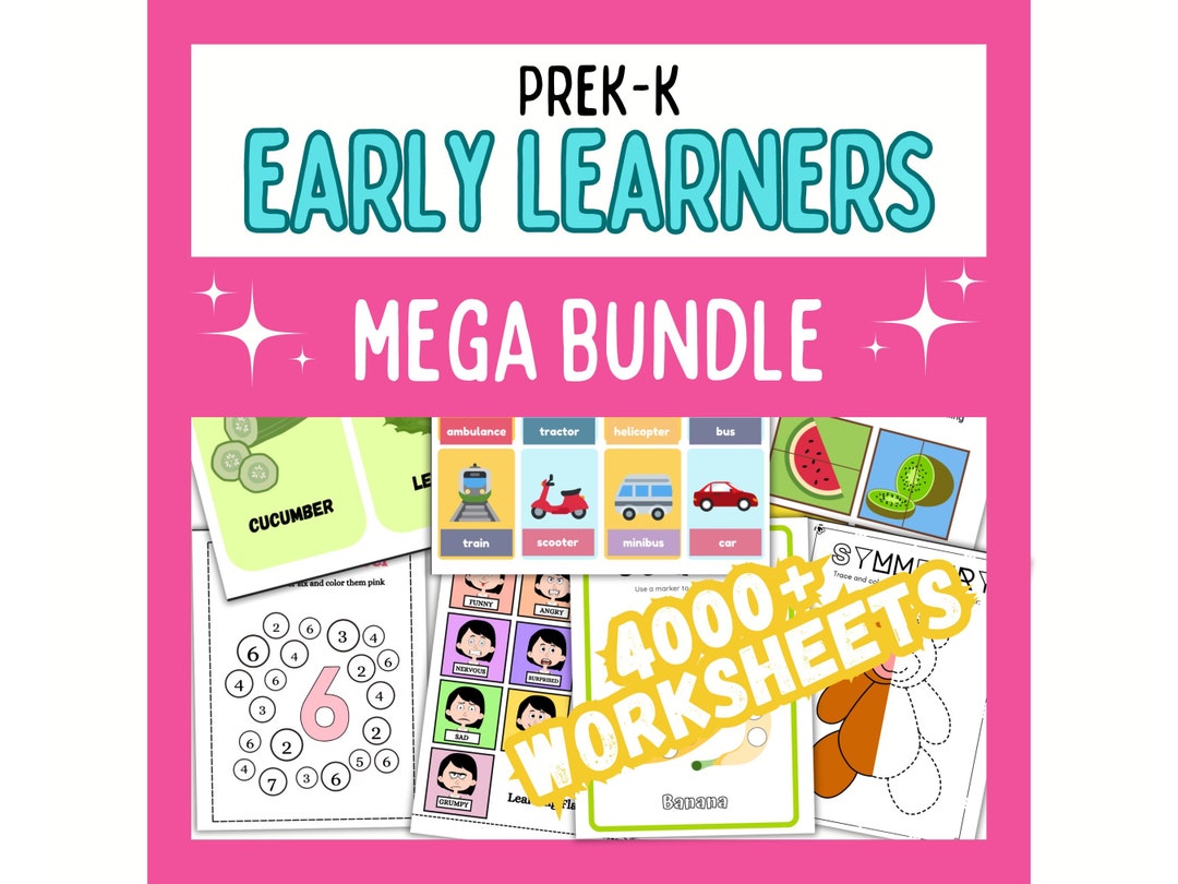Preschool Pre-k Kindergarten Worksheets, Toddler Activities, Kids ...
