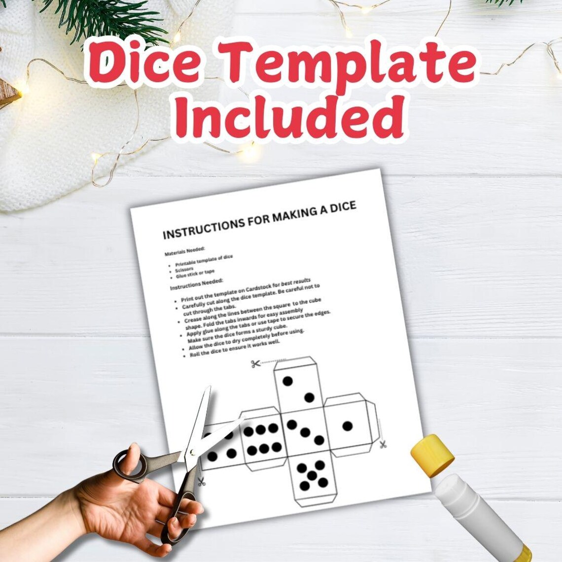 New Year's Eve Party Game, Roll the Dice Icebreaker Game, Roll the Dice ...