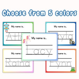 Name Tracing Worksheet, Homeschool Printable, Handwriting Practice ...