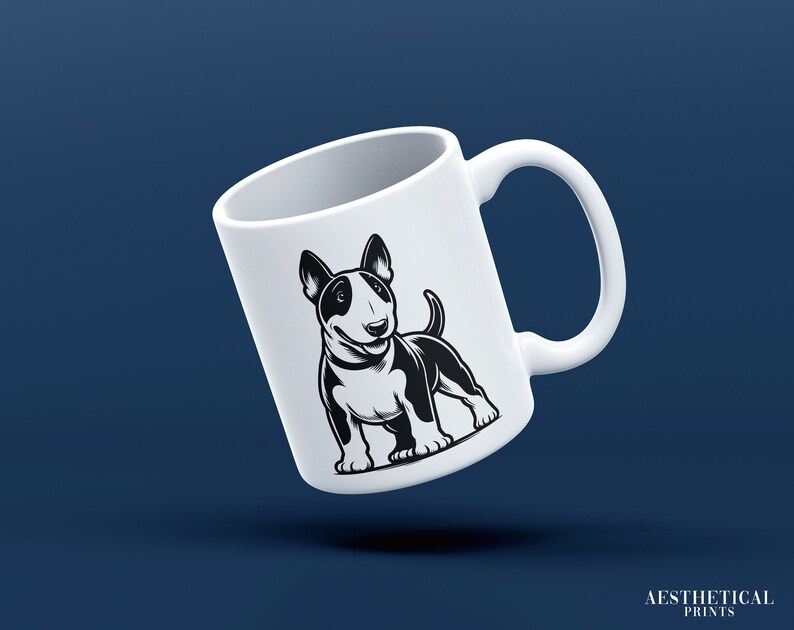 Bull Terrier Svg, Eps, Png, Dxf and Jpg 5 - Etsy