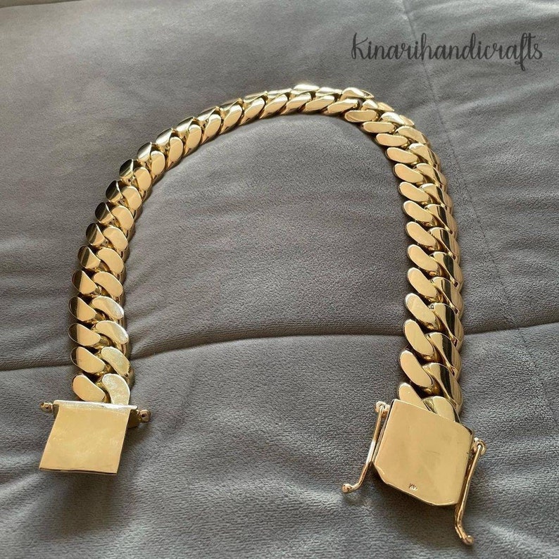 28mm 24 Miami Cuban Link Chain 1KG Heavy Solid 925 - Etsy