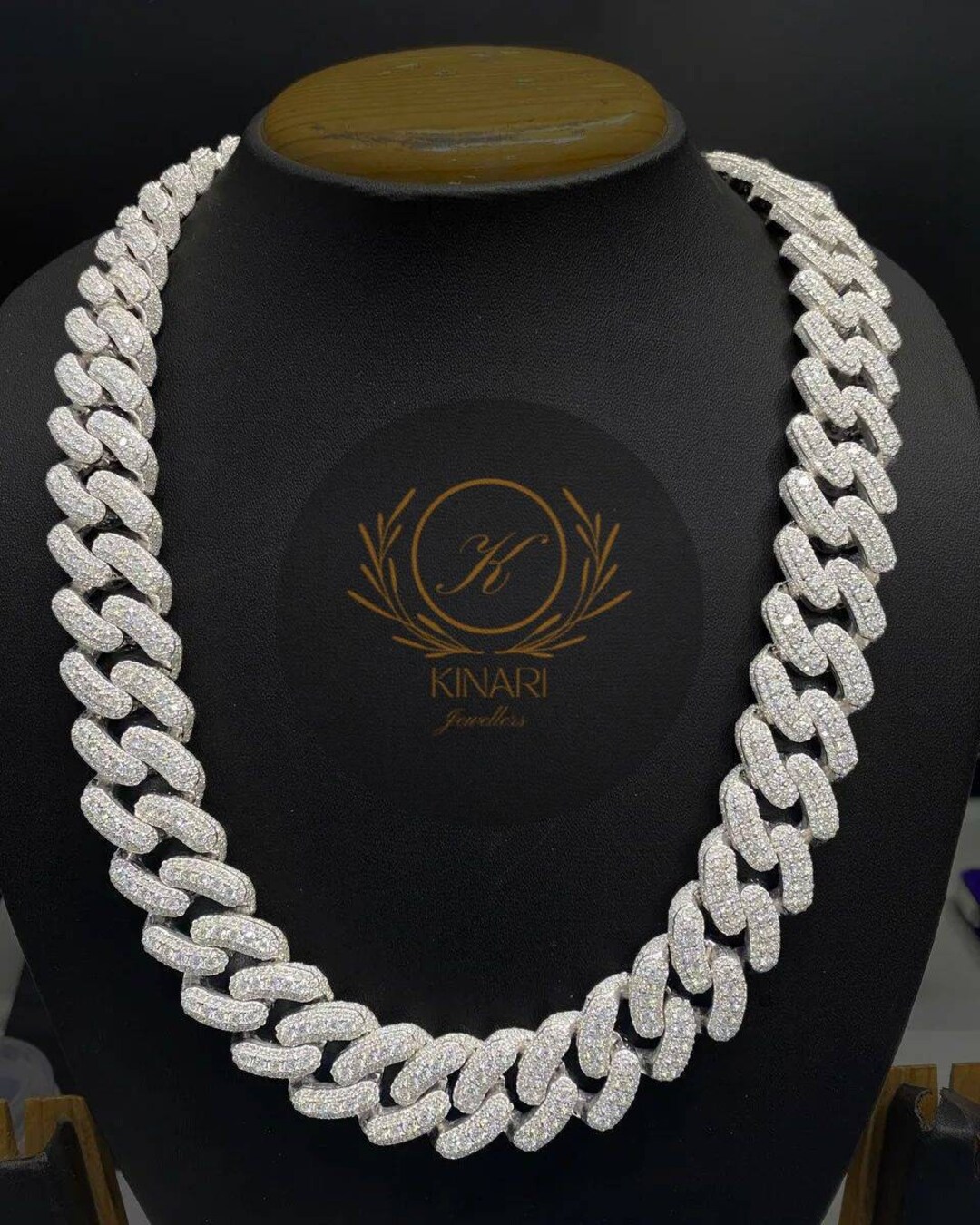 Heavy Quality 16mm Cuban Link Chain VS1 Quality Moissanite - Etsy