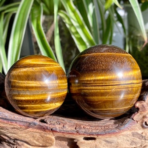 Tiger Eye Sphere Etsy UK