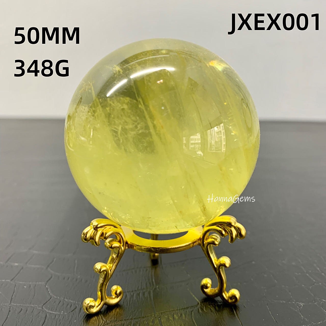 Degaussing Six Star Citrine Sphere, Citrine Crystal Gazing Sphere With ...