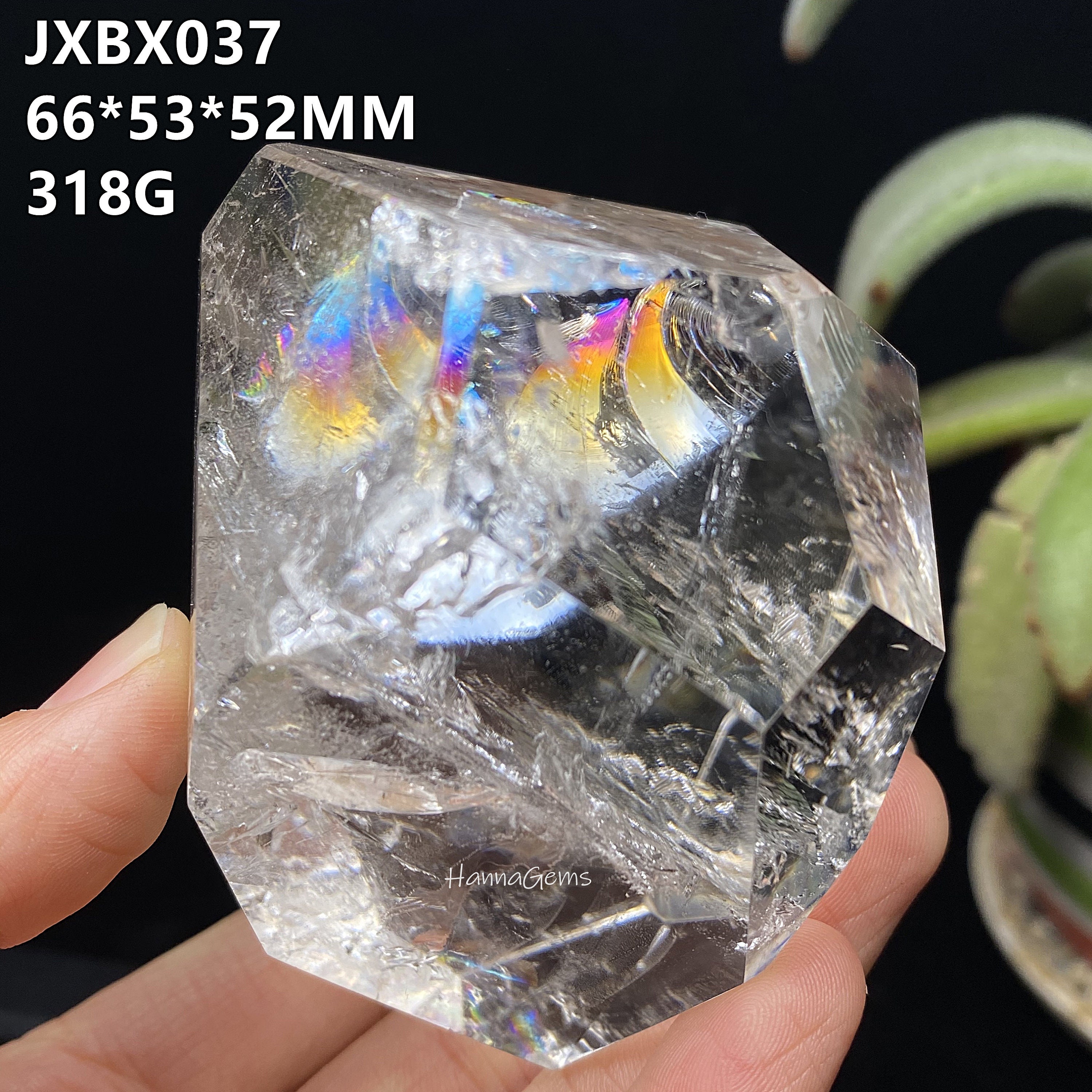 Large Natural Translucent Clear Crystal Quartz Chunk, Raw Stone Clear ...