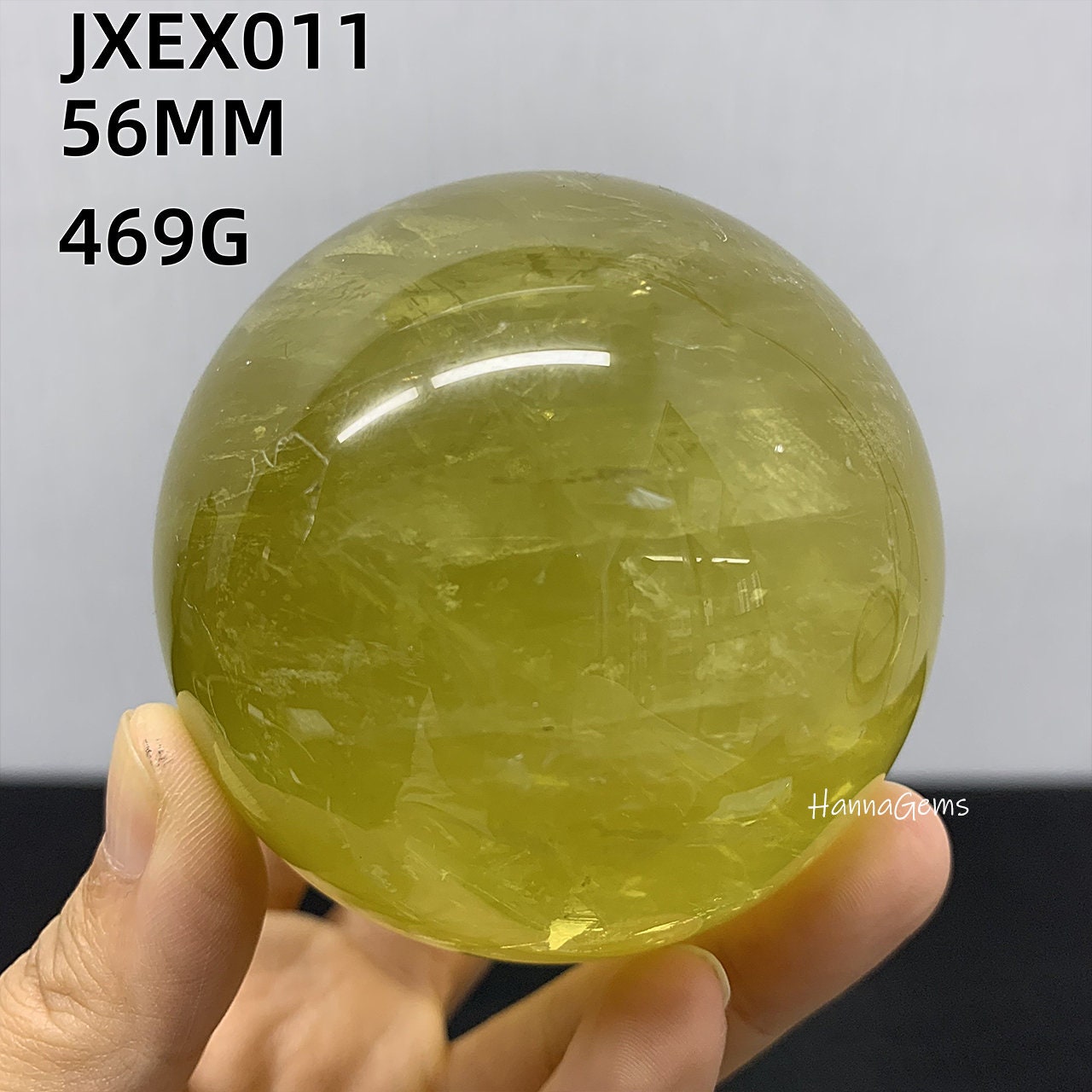 Degaussing Six Star Citrine Sphere, Citrine Crystal Gazing Sphere With ...