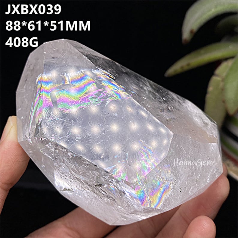 Large Natural Translucent Clear Crystal Quartz Chunk, Raw Stone Clear ...