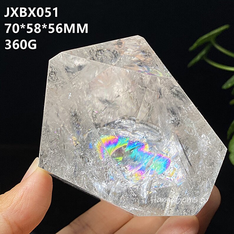 Large Natural Translucent Clear Crystal Quartz Chunk, Raw Stone Clear ...