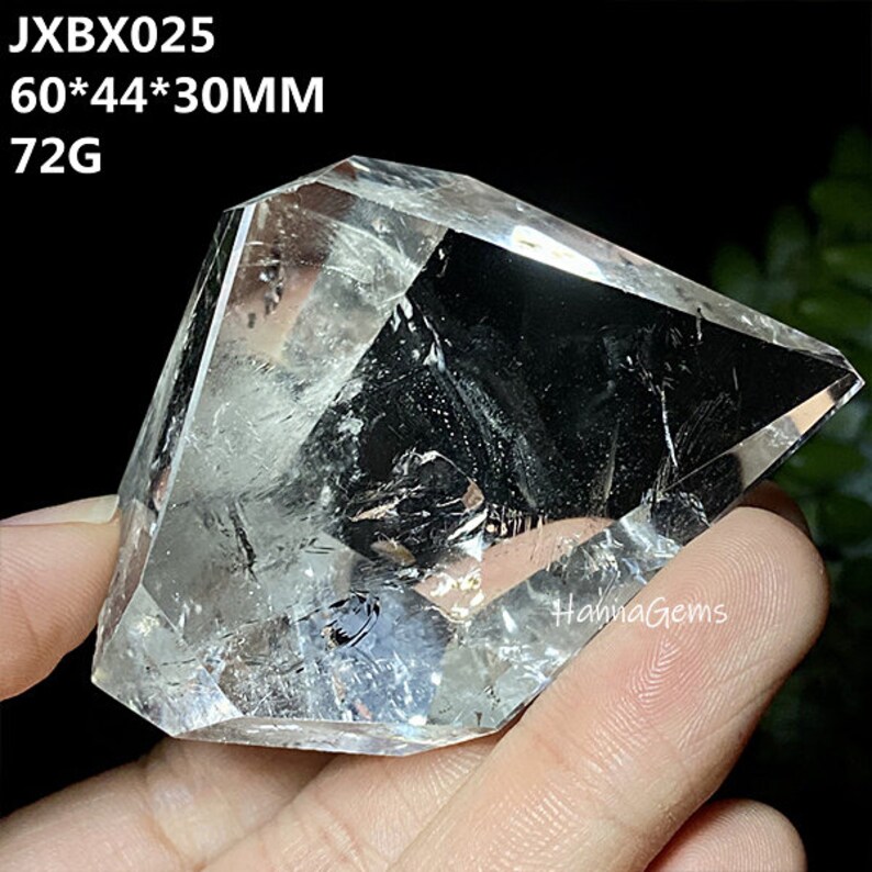 Large Natural Translucent Clear Crystal Quartz Chunk, Raw Stone Clear ...