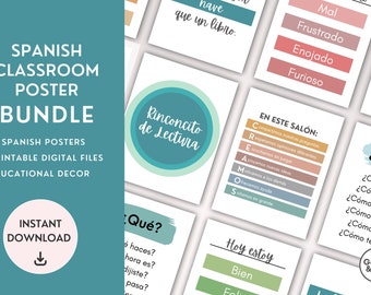 Spanish Art Classroom Decor - Etsy