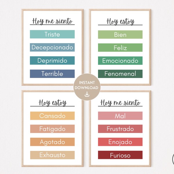 Spanish Poster - Etsy