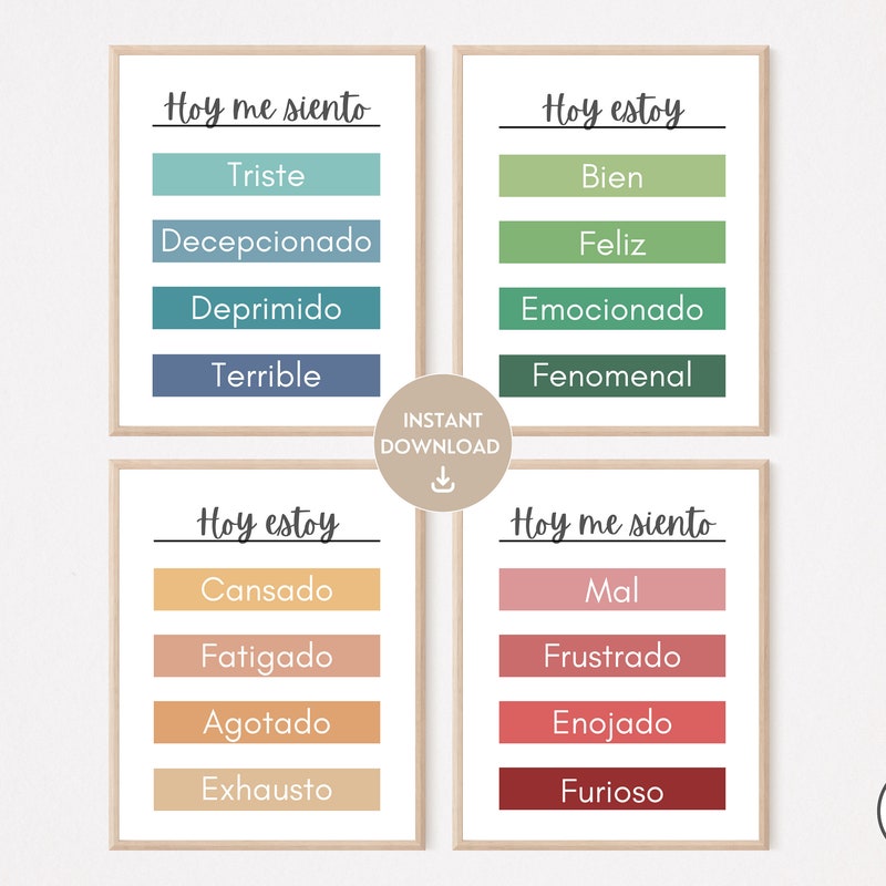 Spanish Poster - Etsy