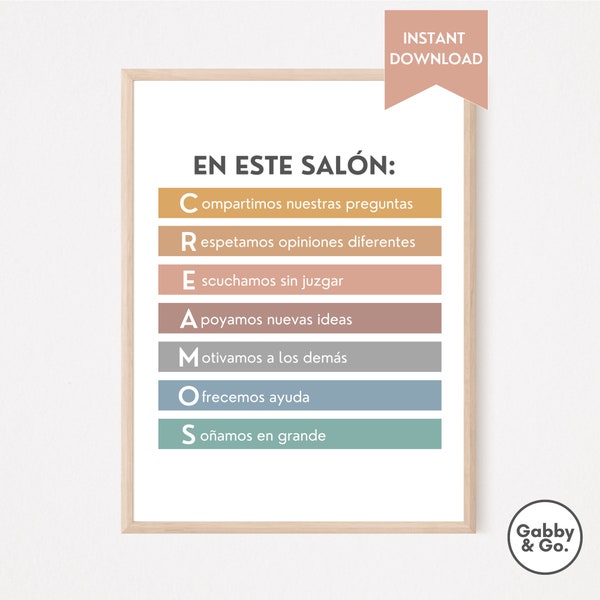 Spanish Classroom - Etsy