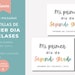 Spanish First Day of School Sign Letrero De Primer Dia De - Etsy