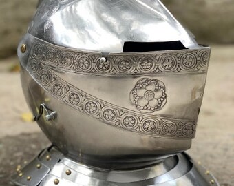 Armet Knight Helmet - Etsy
