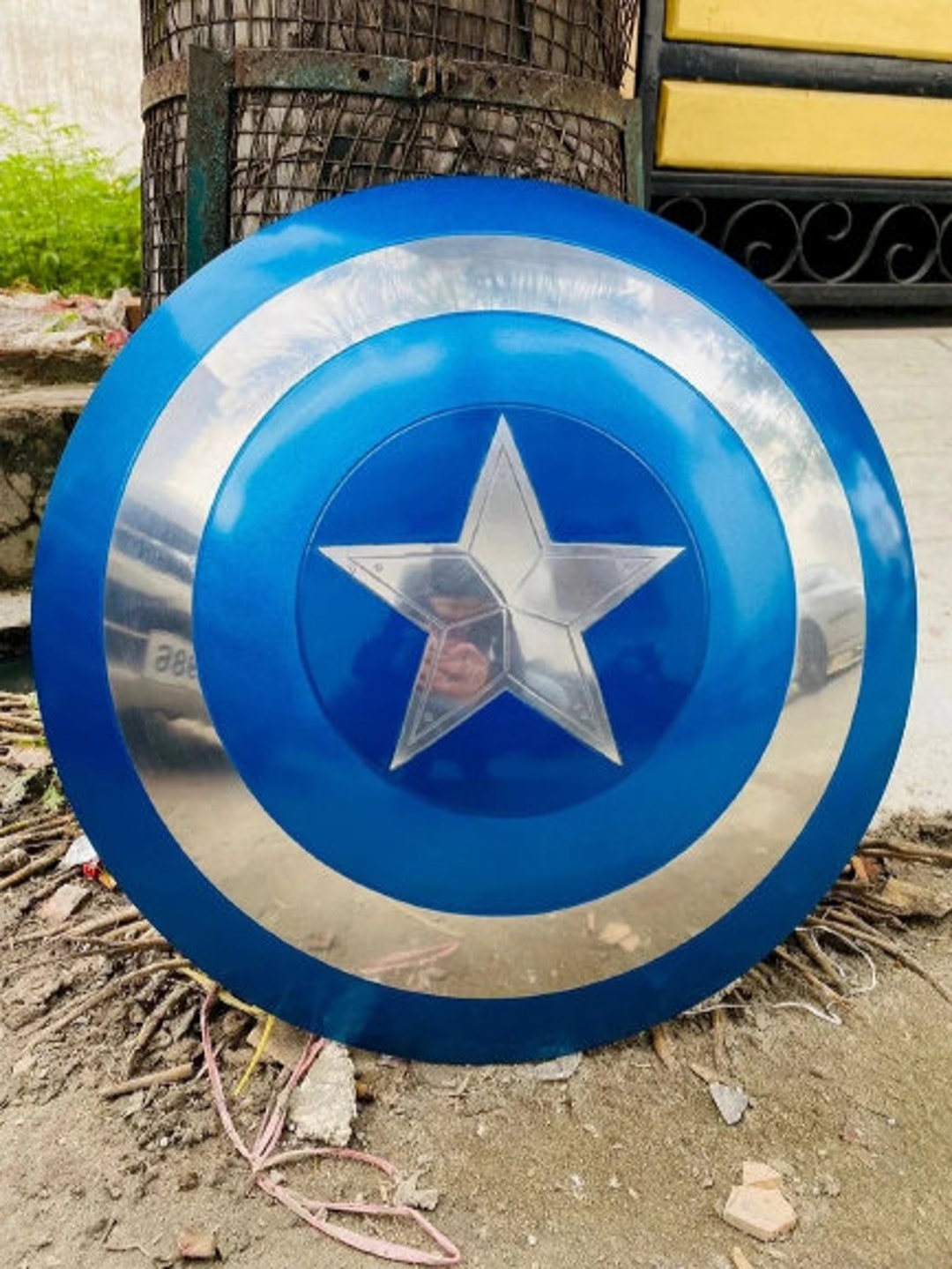Marvel's Captain America Shield Avengers Infinity War Metal Prop ...