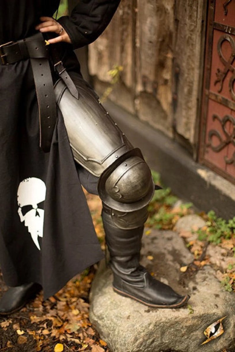 Medieval Armor Suit Legs Guard Undead Knight Fighting Armor - Etsy