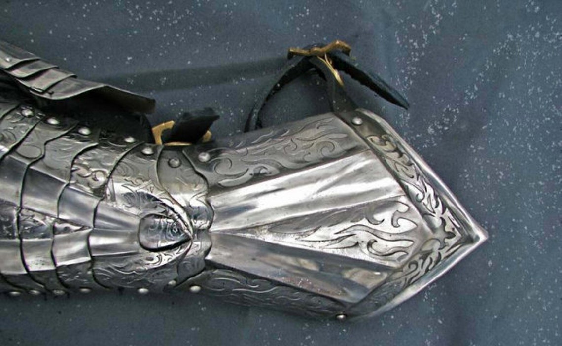 Medieval Nazgul Gloves Set Costume Gloves Gauntlets Steel - Etsy