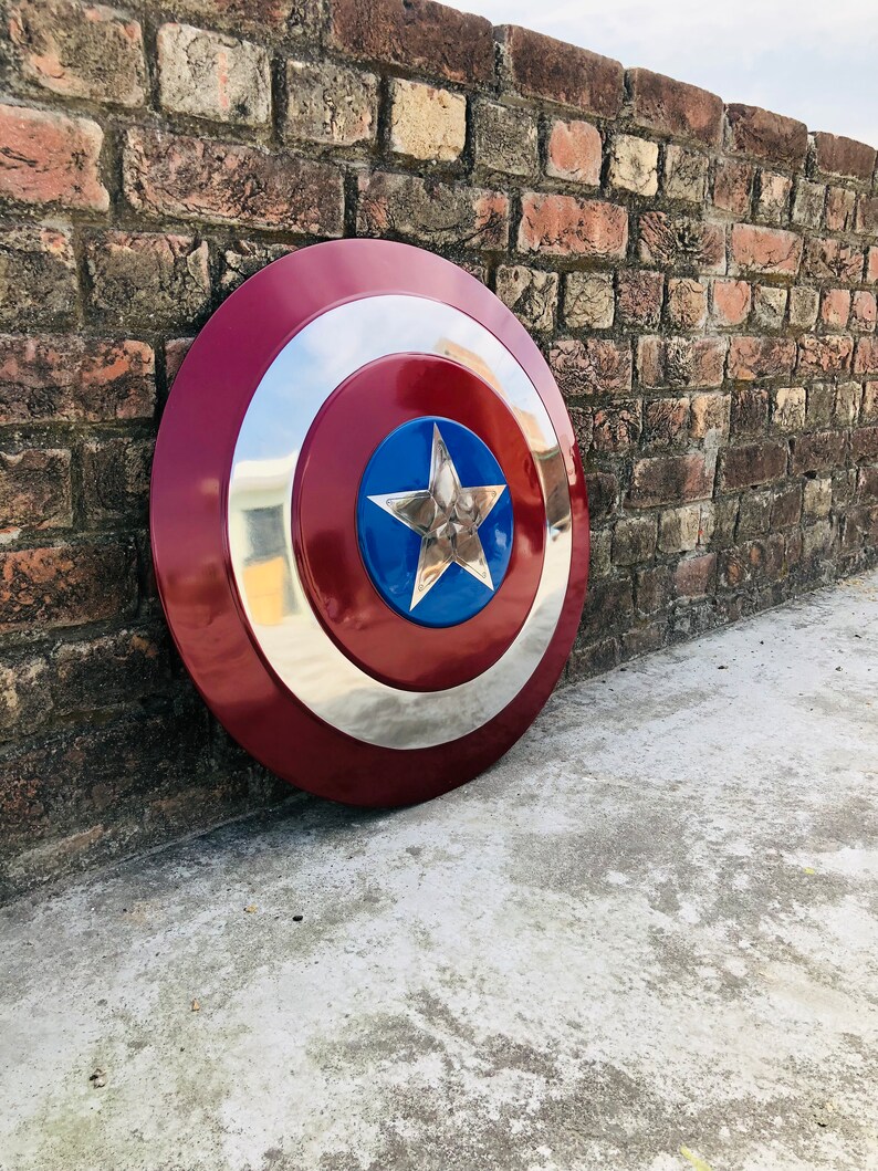 Marvels Legend Captain America Shield ~ Middeleeuws pantser Cosplay ...
