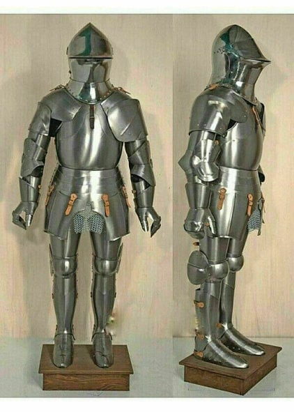 Medieval Knight Suit of Templar Toledo Armor Combat Full Body - Etsy