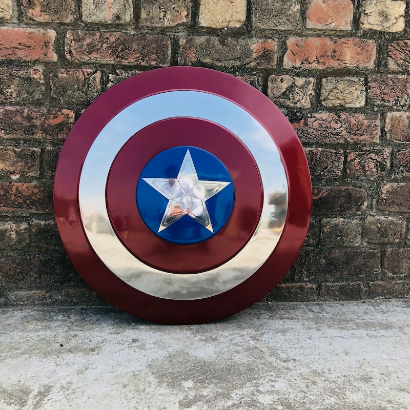 Captain America Shield Metal - Etsy