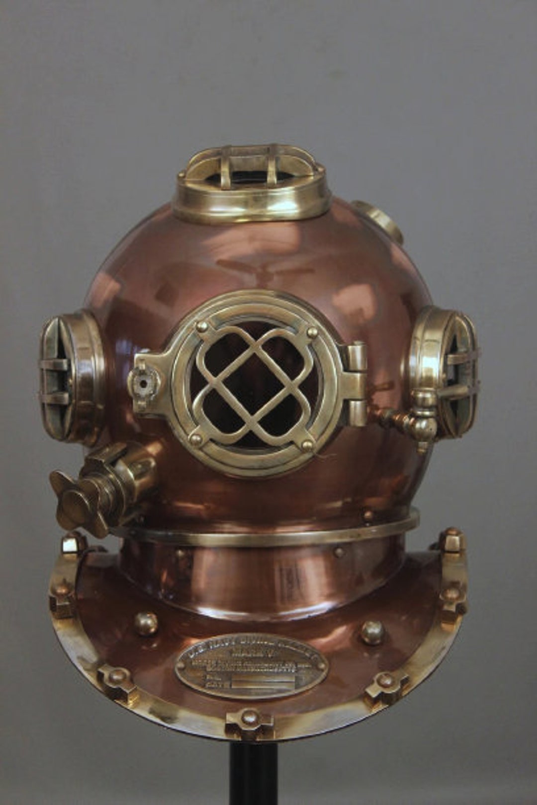 Scuba Divers Helmet Diving Helmet US Navy Mark V Divers - Etsy