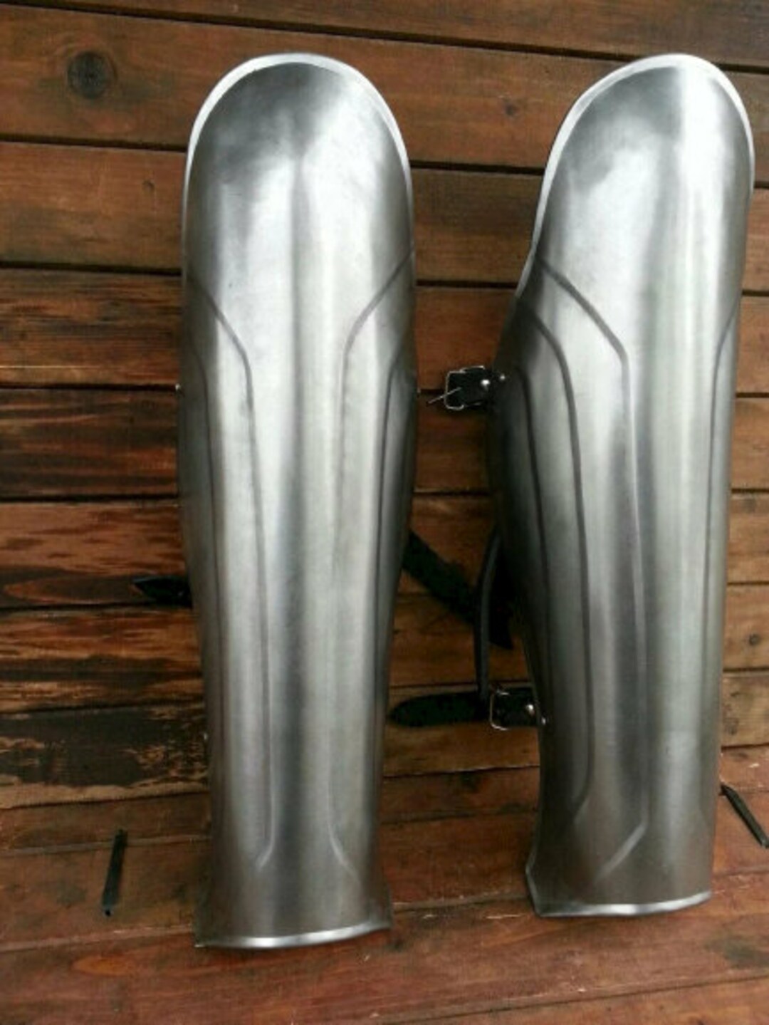 Medieval Larp Warrior Steel Greek Pair of Leg Greaves Knight Leg Armor ...