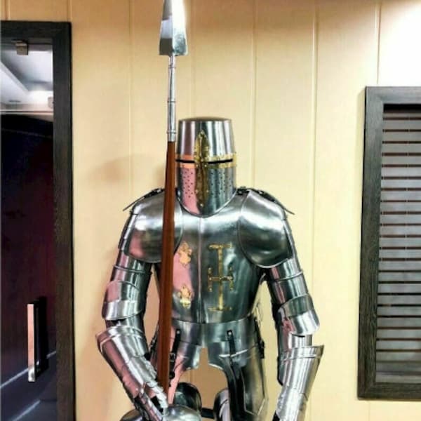 Medieval Templar Knight Full Body Set - Etsy