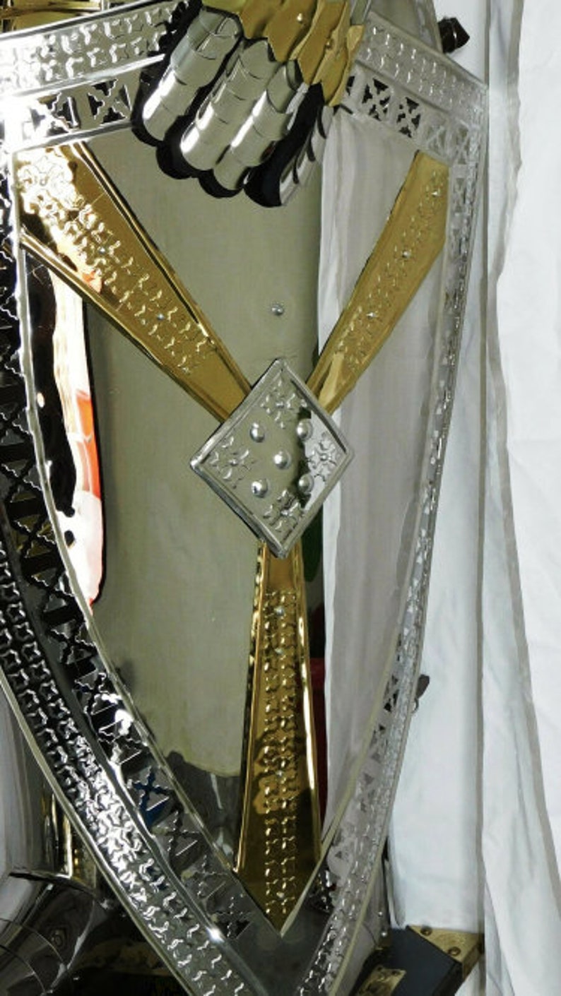 Medieval Templar Full Suit of Armor Battle Warrior Full Body - Etsy