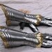 Medieval Nazgul Gloves Set Costume Gloves Gauntlets Steel - Etsy
