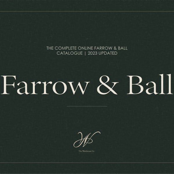 Farrow and Ball - Etsy