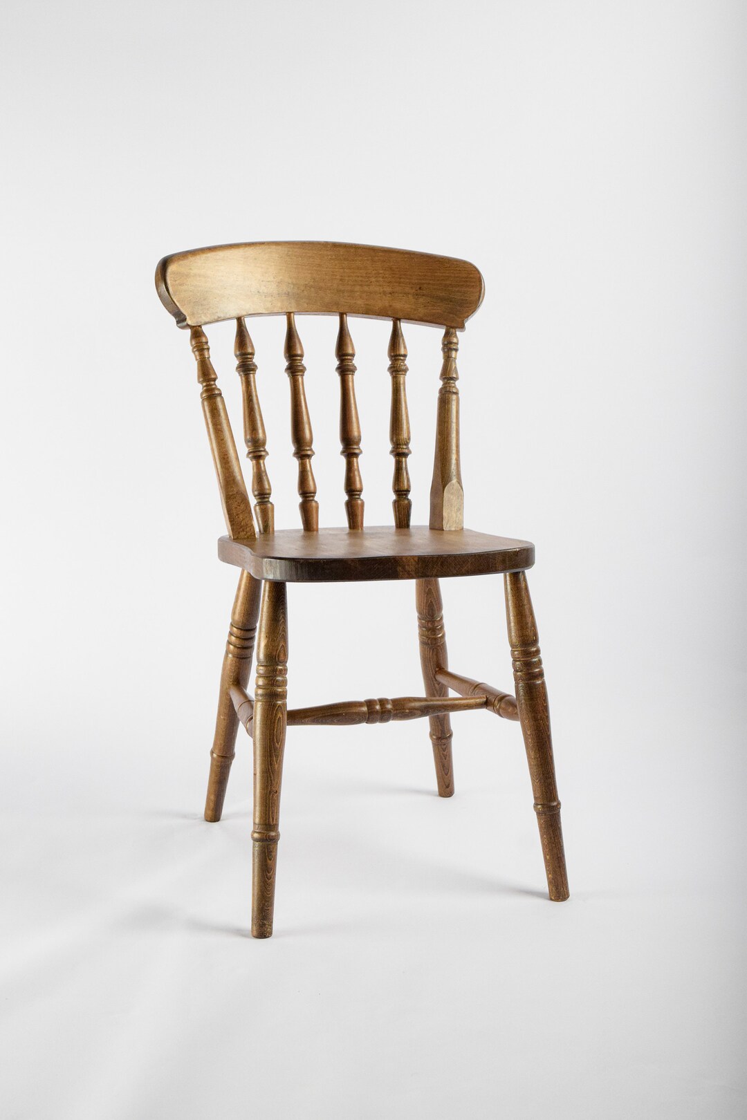 Farmhouse Country Style Spindle Back Kitchen Dining Chair - Etsy