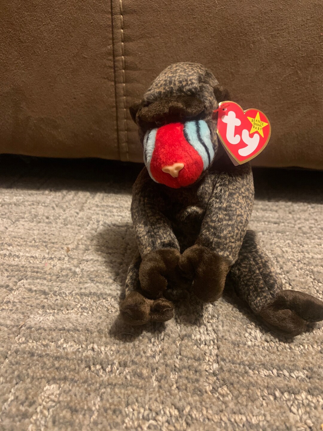 Cheeks Ty Beanie Baby - Etsy